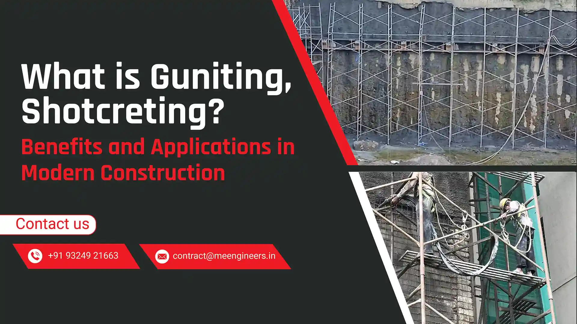 What Is Guniting & Shotcreting? Benefits, Uses & Applications in ...