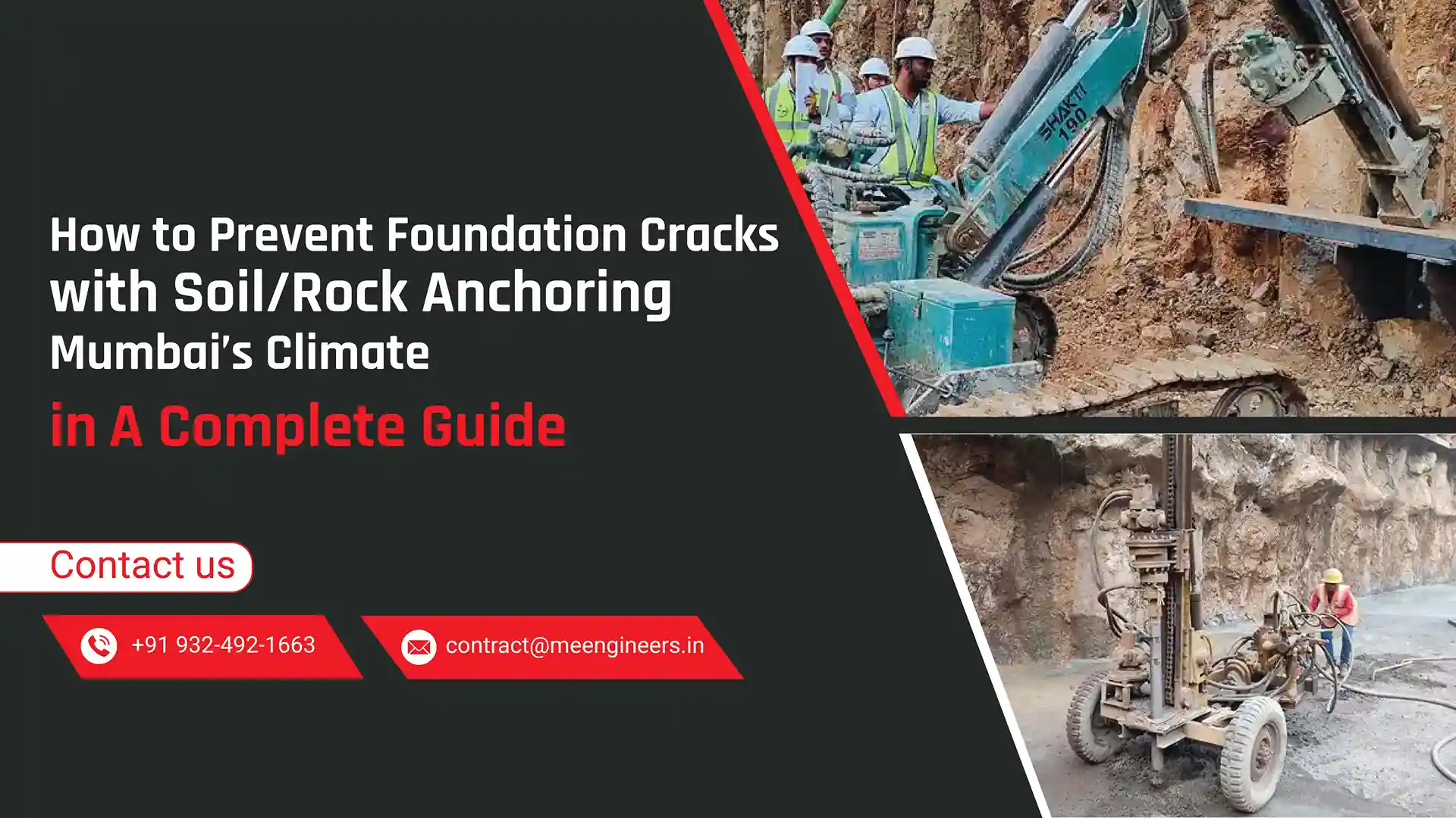 How to Prevent Foundation Cracks in Mumbai Using Soil & Rock Anchoring